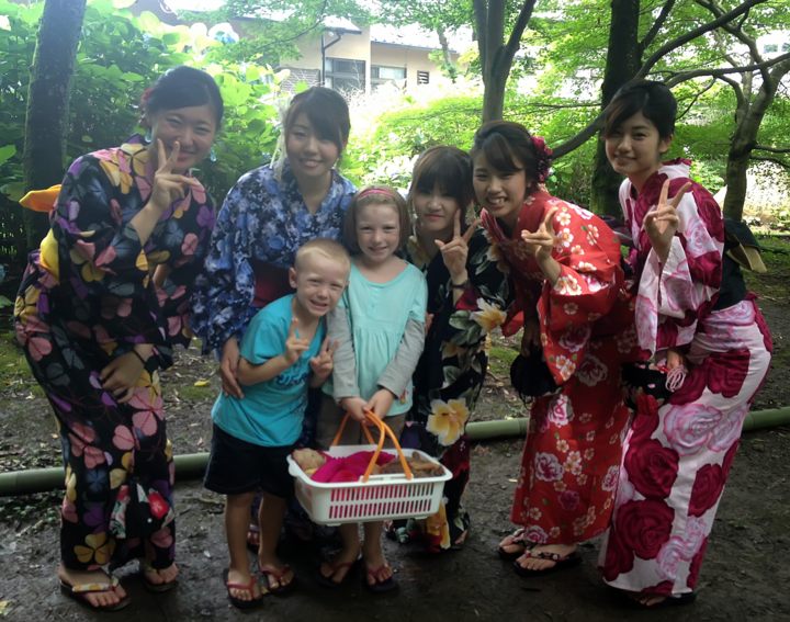 Japan with Kids and Kimono’s | Our Family Gap Year